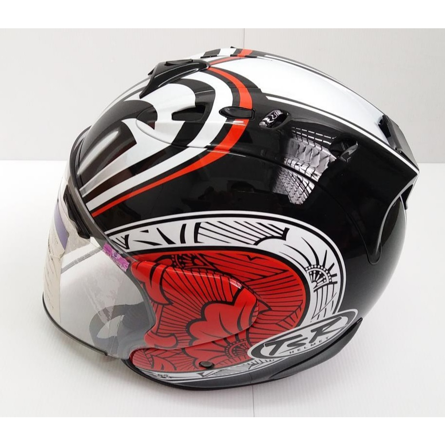 TSR HELMET R4 NAKANO SHINNYA DESIGN OPEN FACE HELMET | Shopee Malaysia
