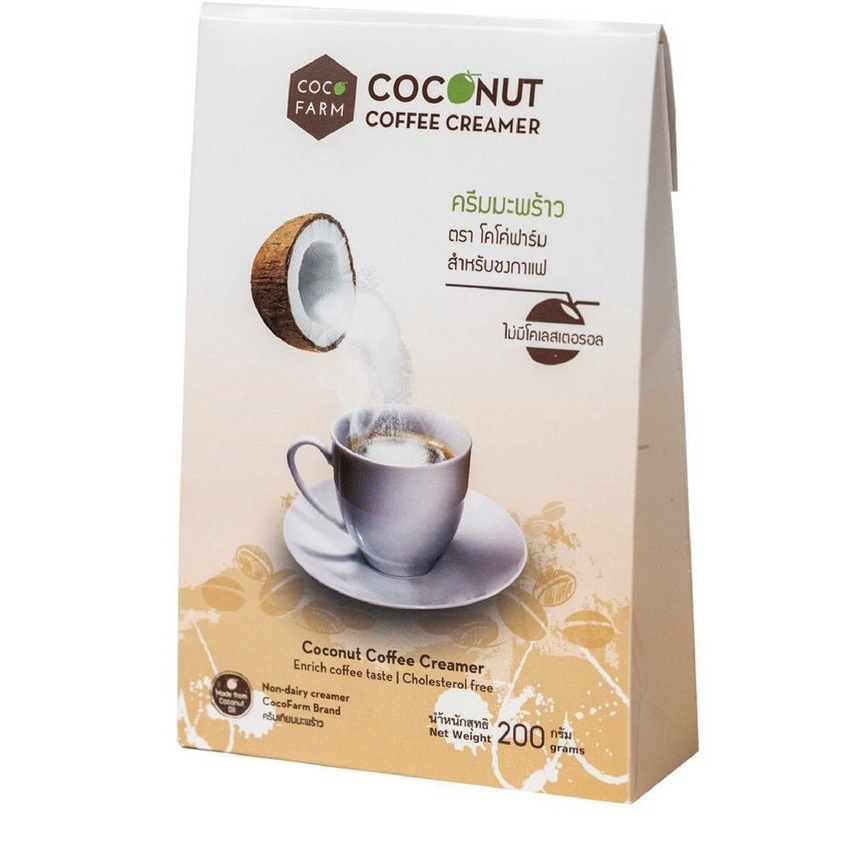 Cocofarm Coconut Coffee Creamer 200g | Shopee Malaysia