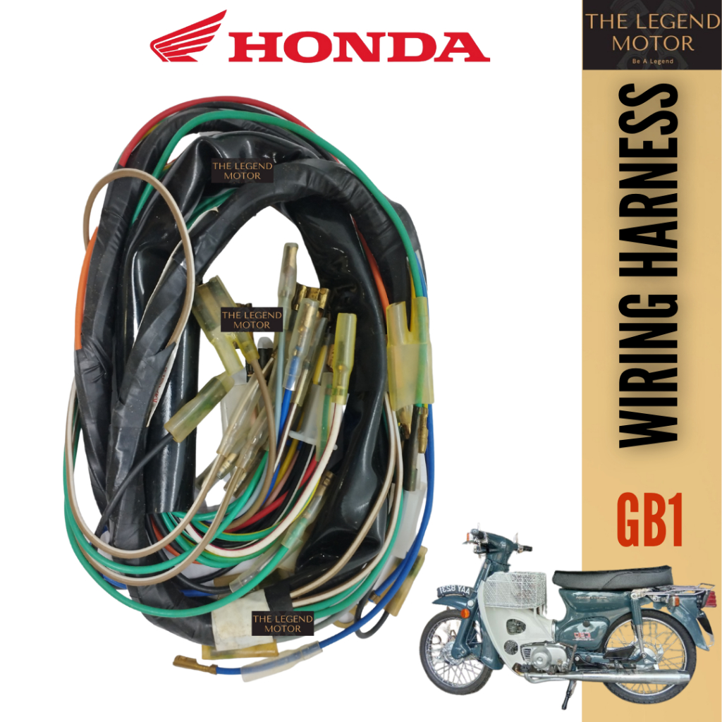 HONDA GBO J C70 GBOJ PETAK GB6 FAME GB1 C90 WIRING HARNESS BODY WIRE ...