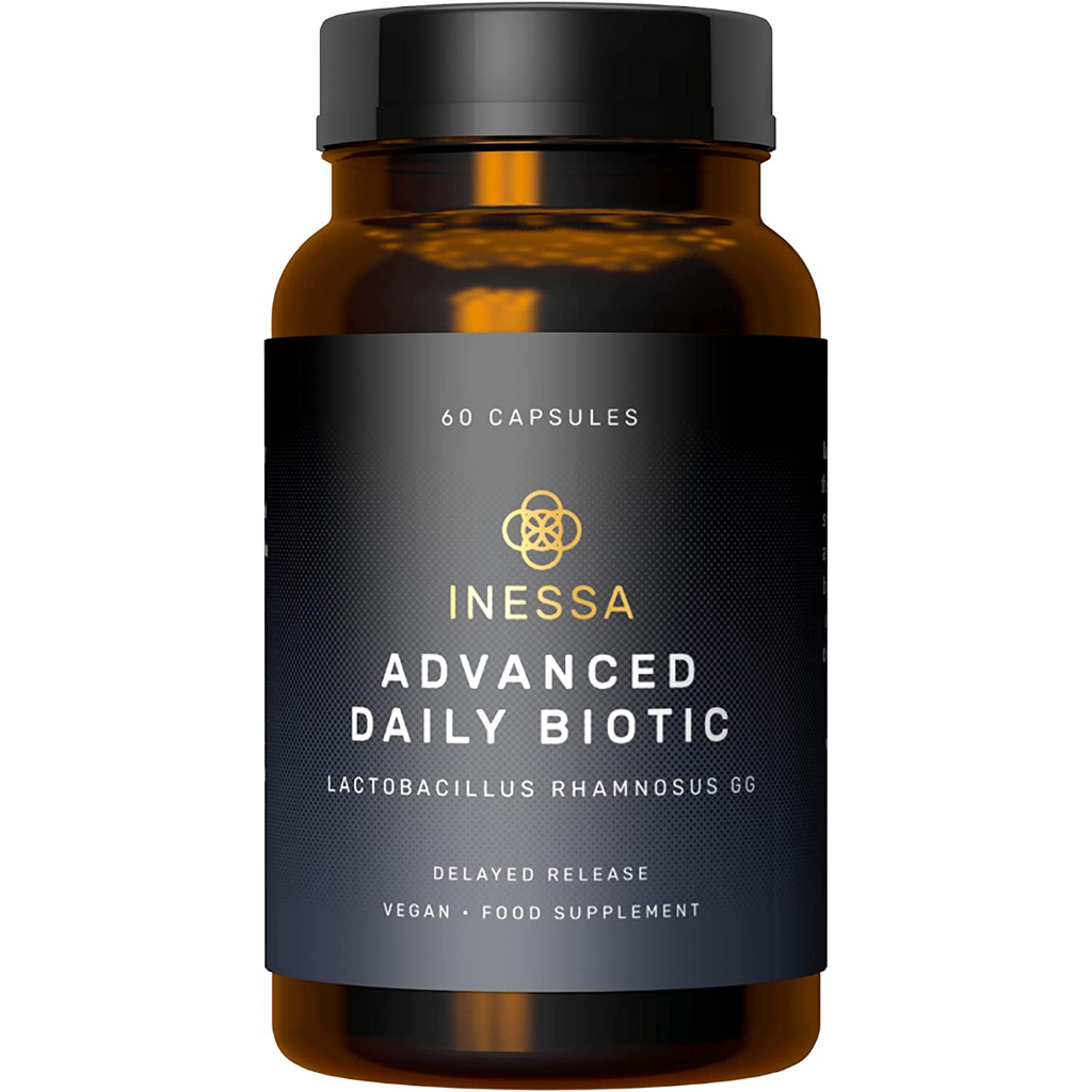 Inessa Daily Biotic 60 Vegan Capsules - Probiotics Digestive Health ...