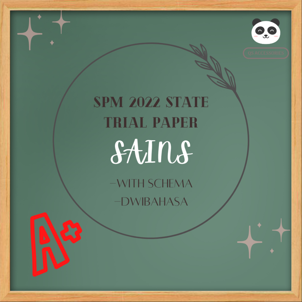 💯SPM 2022 Sains(SN) State E-Trial Papers in PDF (14 Sets) 💯 | Shopee ...
