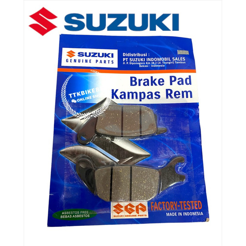 SHOGUN RR AXELO BELANG150 SATRIA150 REAR DISC PAD ORIGINAL SUZUKI NEW ...