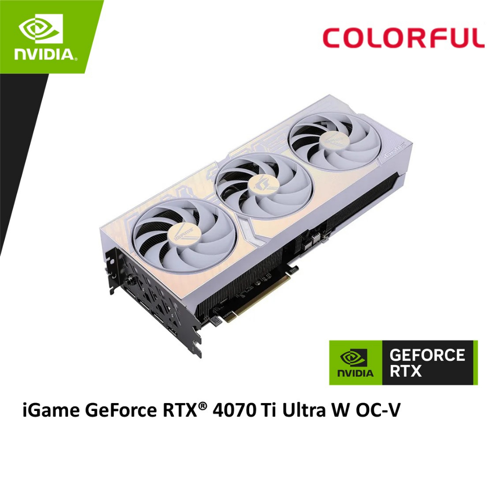 Colorful iGame GeForce RTX 4070 TI Ultra W OC-V Graphic Card | Shopee ...