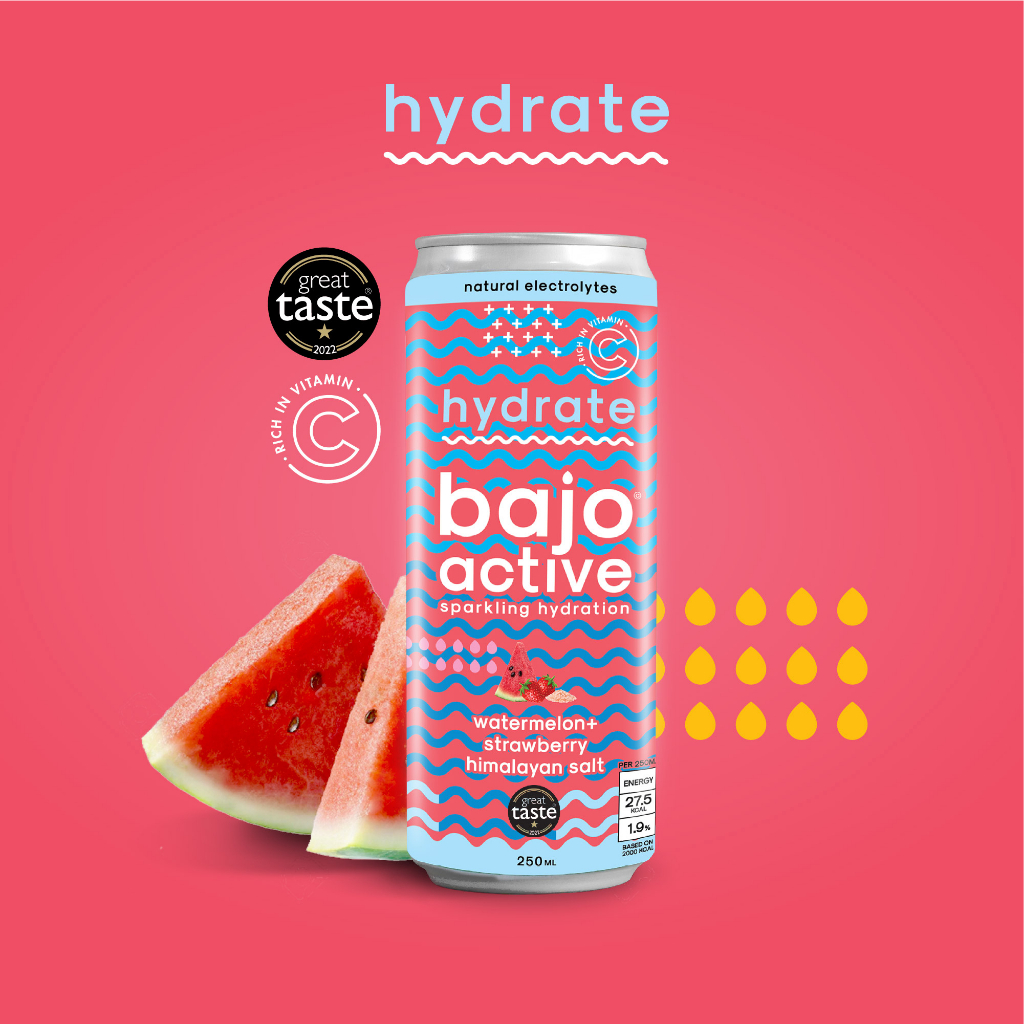 The Tapping Tapir BAJO Sparkling Hydration Natural Electrolytes Fruit ...