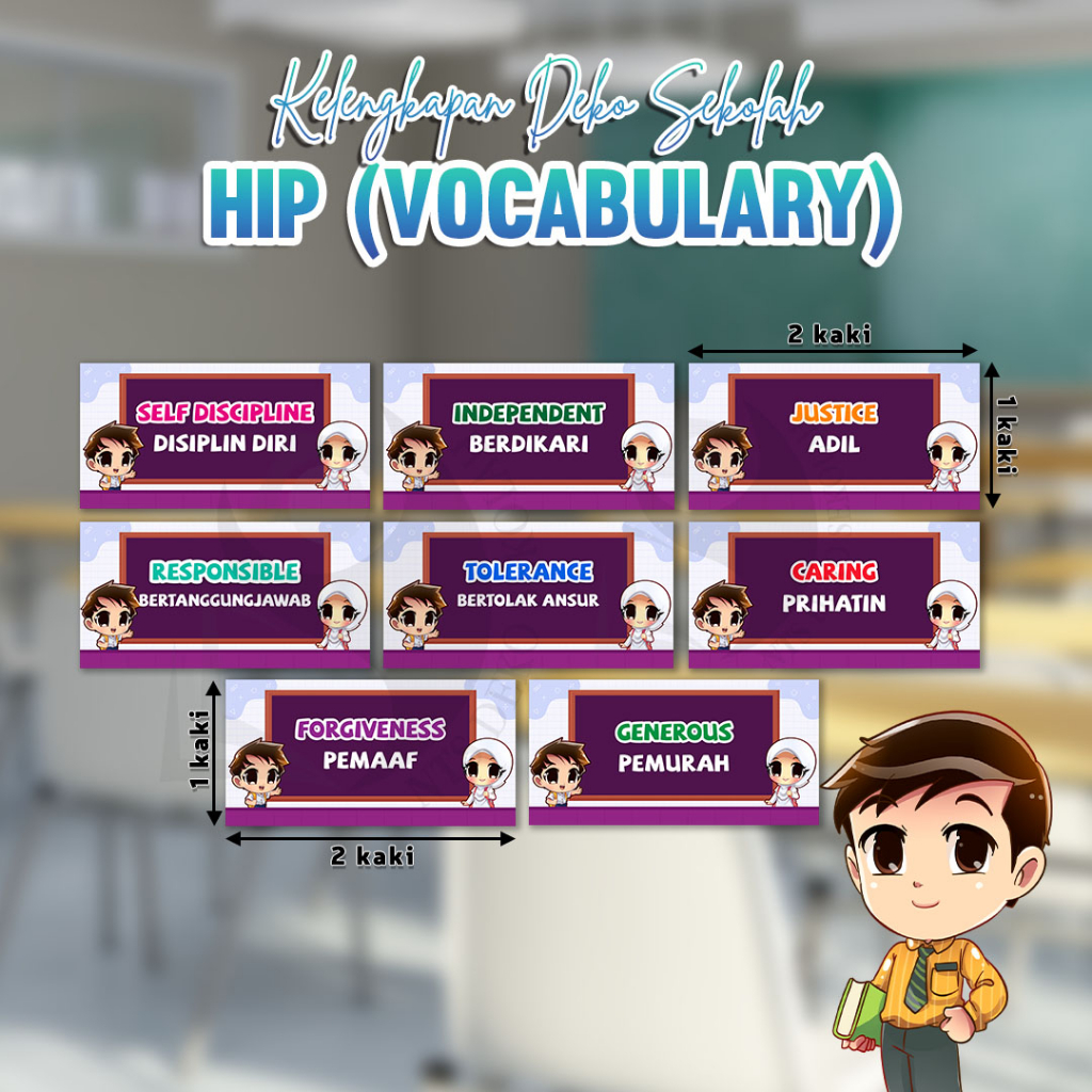 SET BANNER ENGLISH - VOCABULARY / HIP / HIGHLY IMMERSIVE PROGRAMME ...