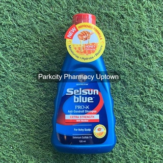 Mentholatum Selsun Blue Pro-X Anti-Dandruff Shampoo Extra Strength With ...