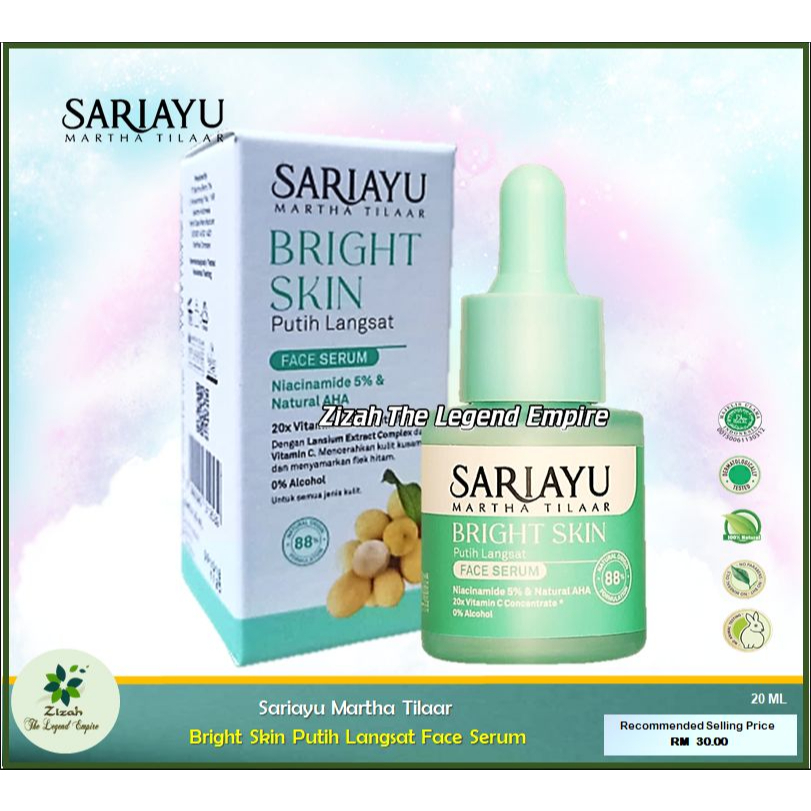 Sariayu Martha Tilaar Bright Skin Putih Langsat Face Serum 20ml | Shopee Malaysia