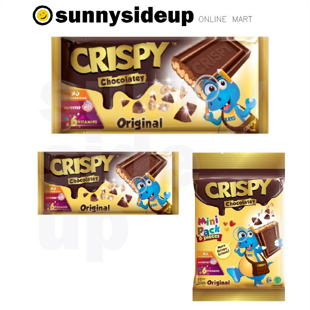 [SUNNY] CRISPY chocolatey mini pack 66g | 35g | 130g | Shopee Malaysia