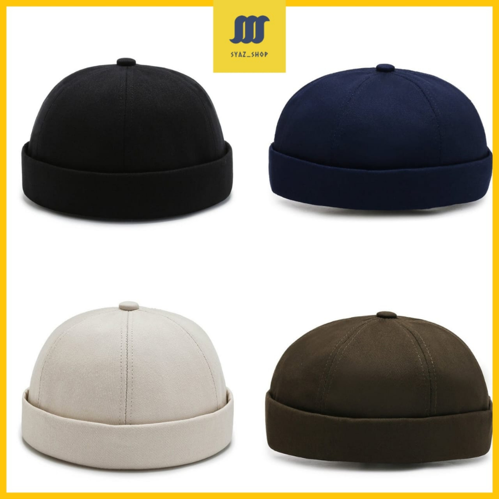 [🔥NEW STOCK🔥]Style MikiHat Topi Kopiah Viral Topiah Songkok Roll Hat ...