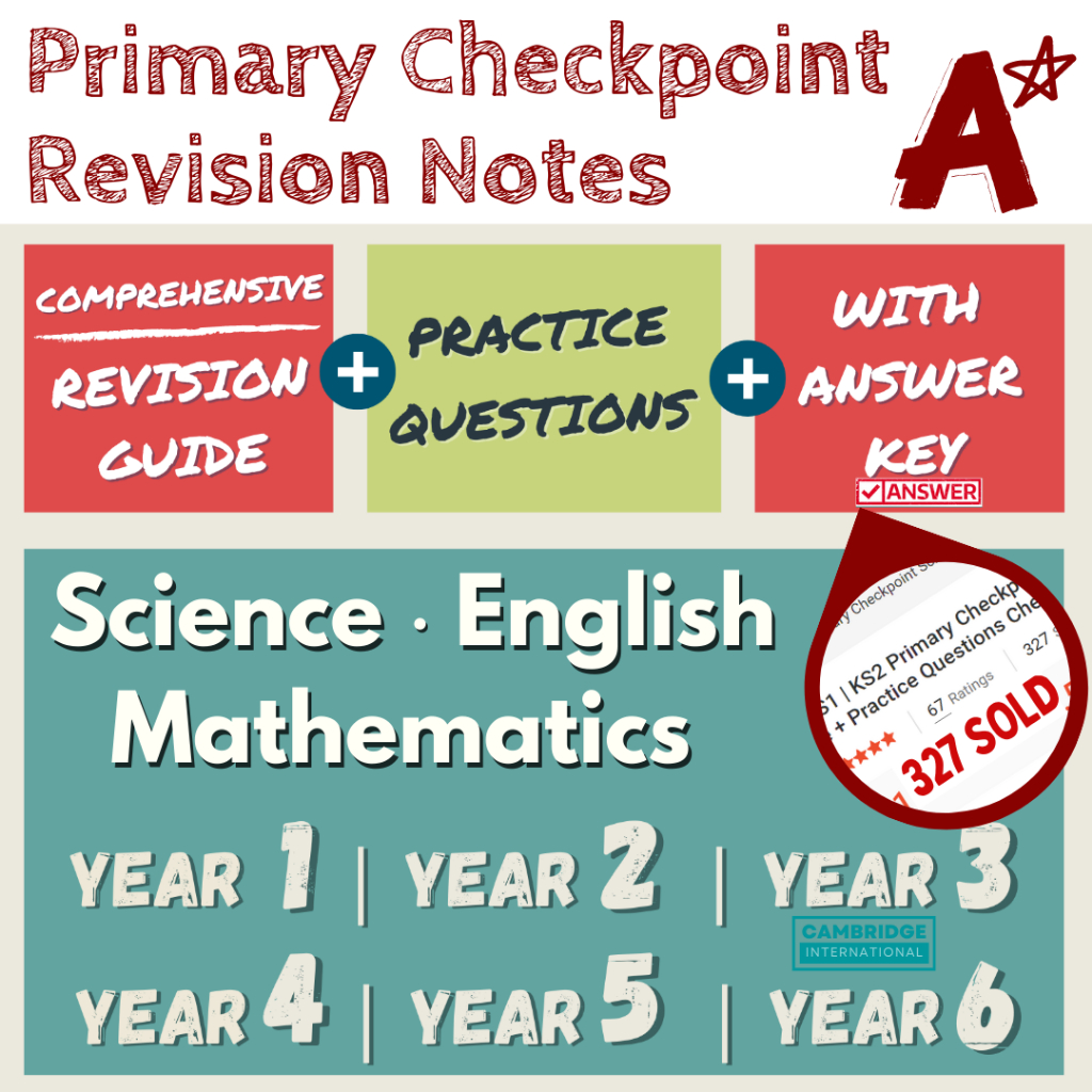 4🟨KS1 | KS2 Cambridge Primary Checkpoint Science | Maths | English ...
