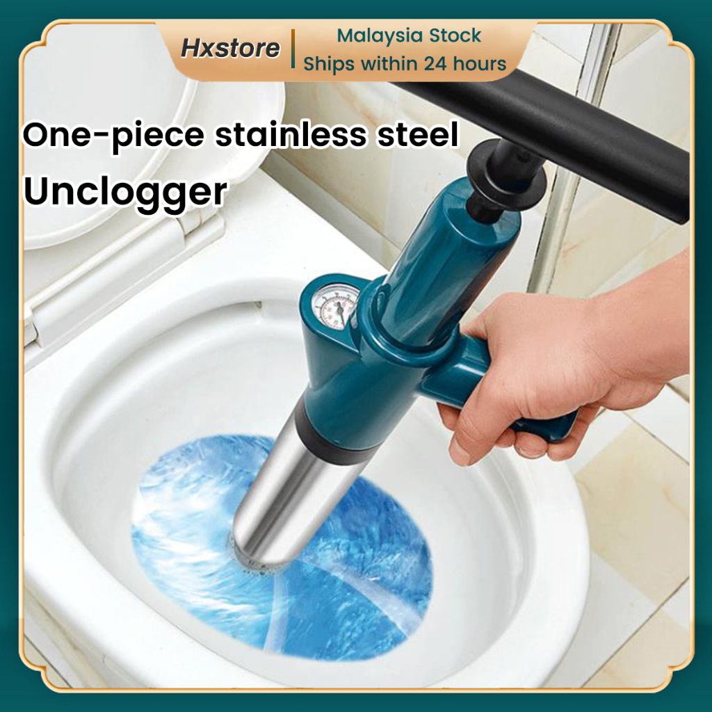 【M'sia Stock】Stainless steel High Pressure Air Blaster Gun Drain Dredge ...