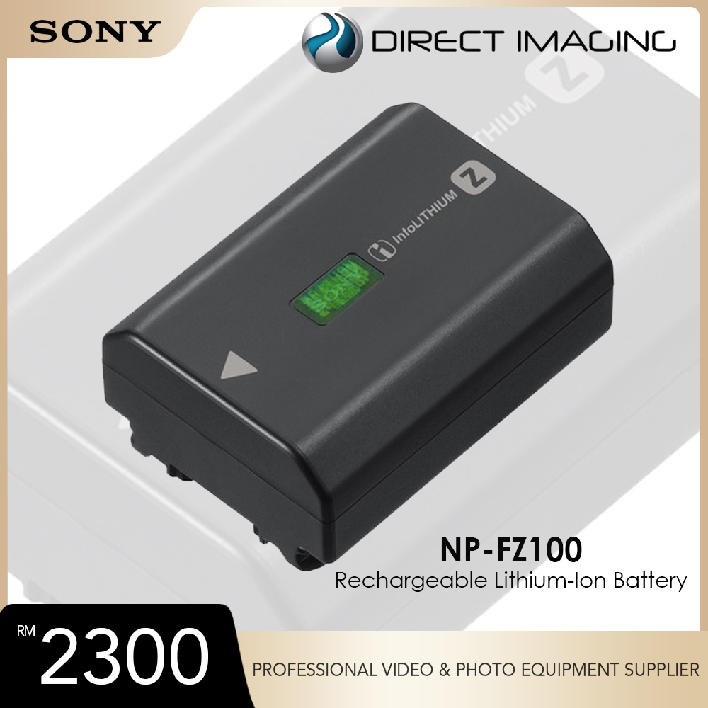 Sony NP-FZ100 Rechargeable Lithium-Ion Battery (2280mAh) | Shopee Malaysia