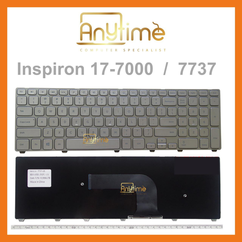 Dell Inspiron 17-7000 7737 KEYBOARD 15HR 7746 P24E LAPTOP KEYBOARD ...