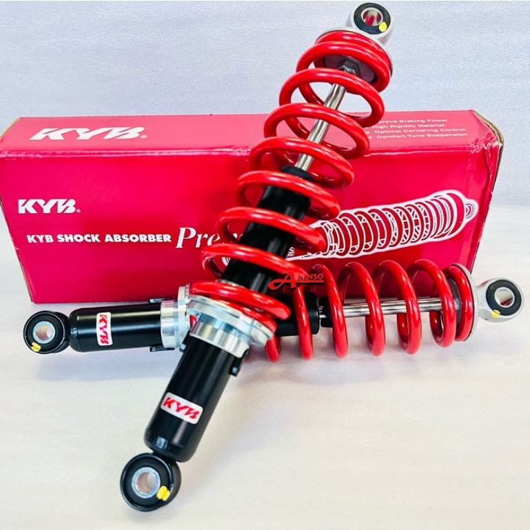 KAYABA REAR ABSOURBER 330 RED + CHROME RXZ EX5 (KYB100%ORIGINAL) RXZ ...