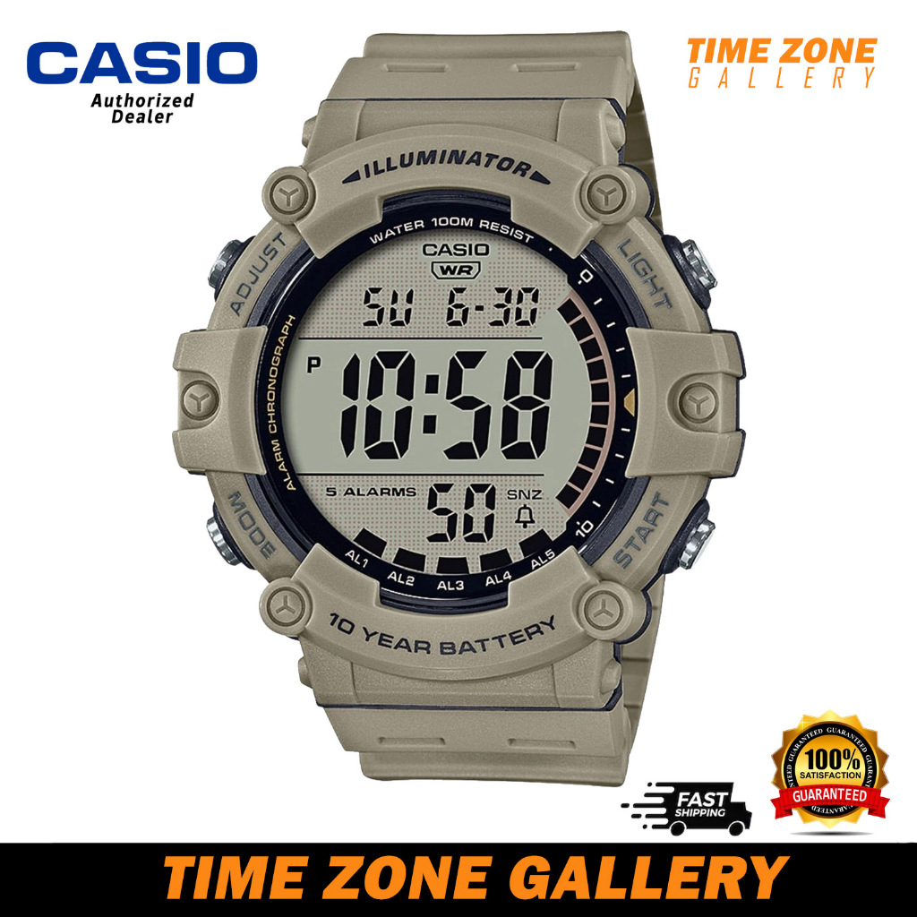 Casio Youth Digital Series Unisex Watch AE-1500WH-1A / AE-1500WH-5A / AE-1500WH-8B / AE-1500WHX ...