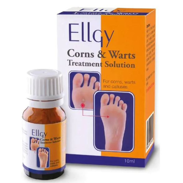 Ellgy Corn & Warts Treatment Solution 10ml Exp: 04/2027 | Shopee Malaysia