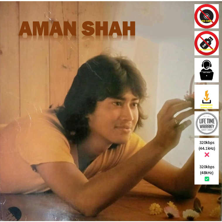 Aman Shah (Album Of The Years) - 320kbps (48kHz) HQ | Shopee Malaysia