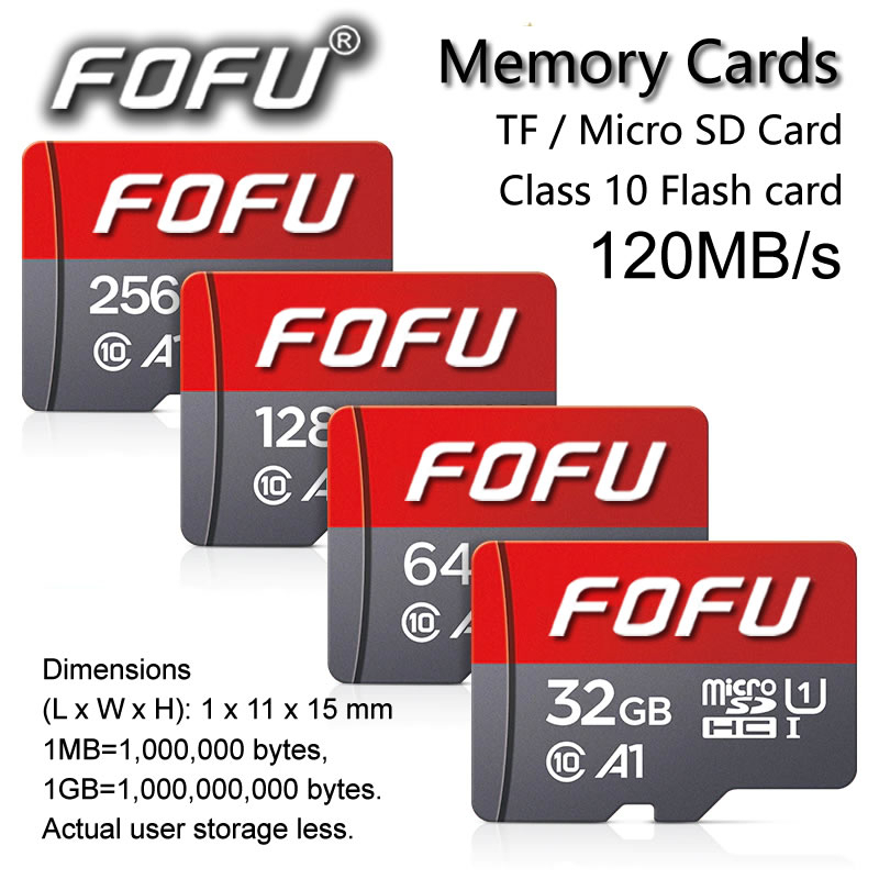 FOFU 128GB 120MB/s A1 Memory Cards camera card 32GB 64GB Micro SD card ...