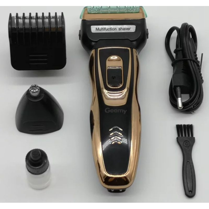Mesin Gunting Rambut Tajam Smooth GEEMY 3 IN 1 GM-595 ZERO ADJUSTABLE ...