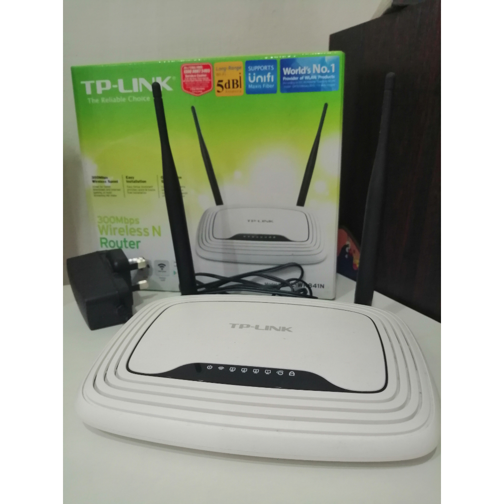 TP-LINK Wireless N300 Unifi Router TL-WR841N With Repeater AP Mode ...