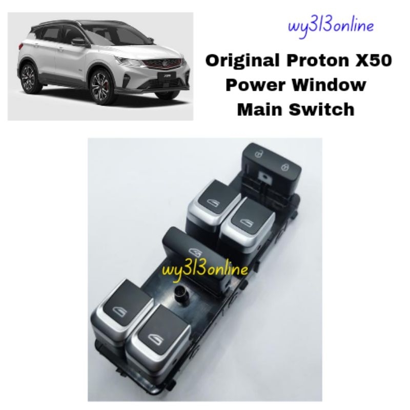 Original Proton X50 Power Window Main Switch 6600300232 16pin | Shopee ...