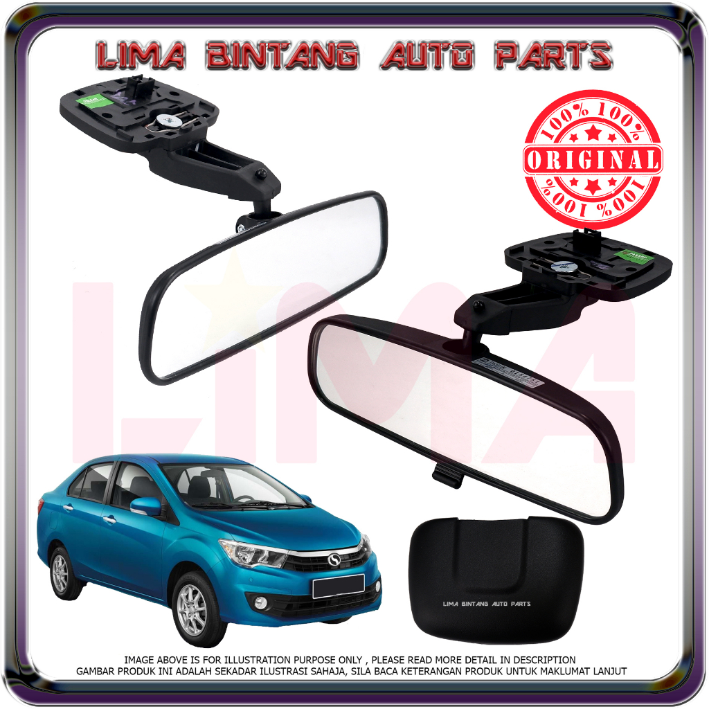 Perodua Bezza Room Interior Mirror , Rear Roof View Mirror , Roof ...