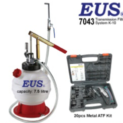 7.5 Litre ATF Oil Dispenser c/w ATF Fitting Kit (20pcs Adaptor ...