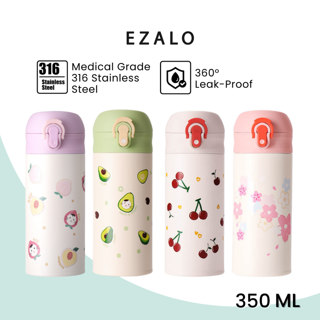 FACE Sweet Mini Flask 316 Stainless Steel Bounce Lid Insulated Vacuum ...