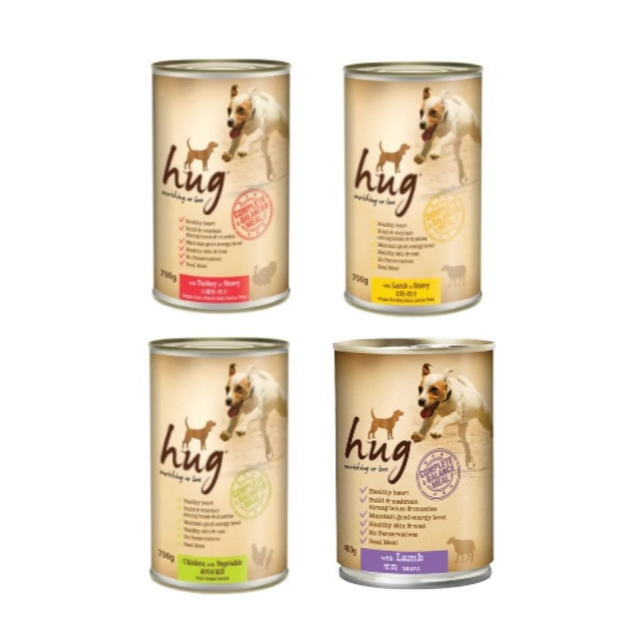 Hug Dog Canned Food (Wet Dog Food) - 700g | Shopee Malaysia