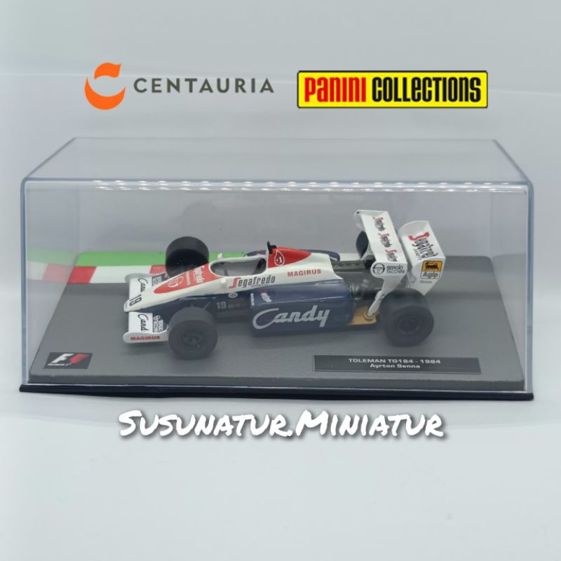 Formula 1 TOLEMAN TG184 | 1984 | Ayrton Senna #19 | Centauria Panini ...