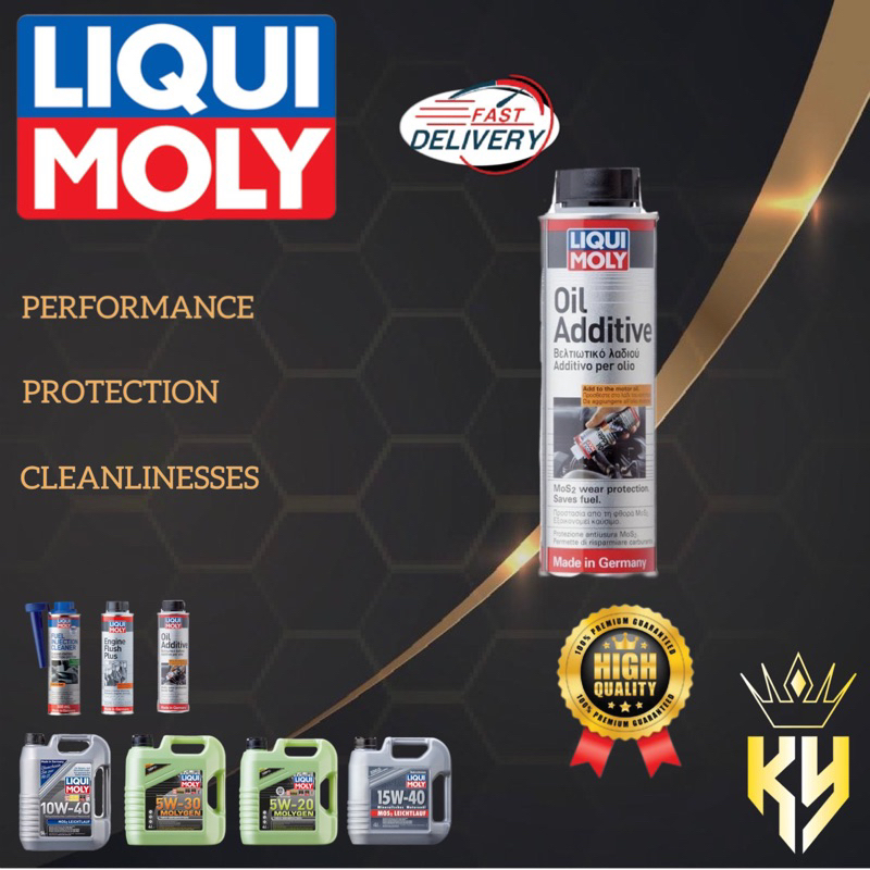 LIQUI MOLY ENGINE OIL ADDITIVE 300ML | Shopee Malaysia
