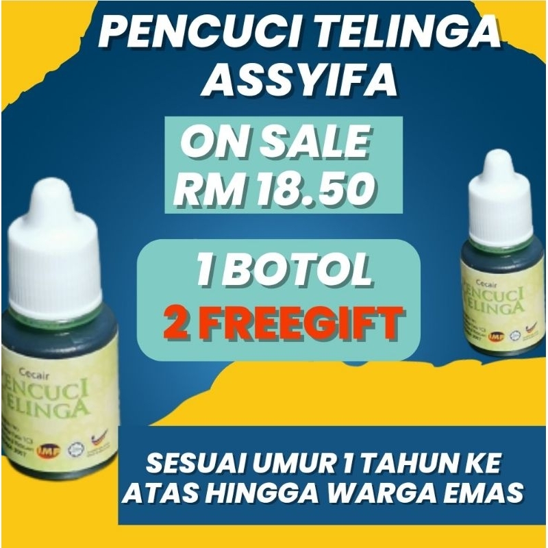 [Ready Stock]>> [ Freegift/Hadiah] Ubat Pencuci Telinga Assyifa Herbs ...