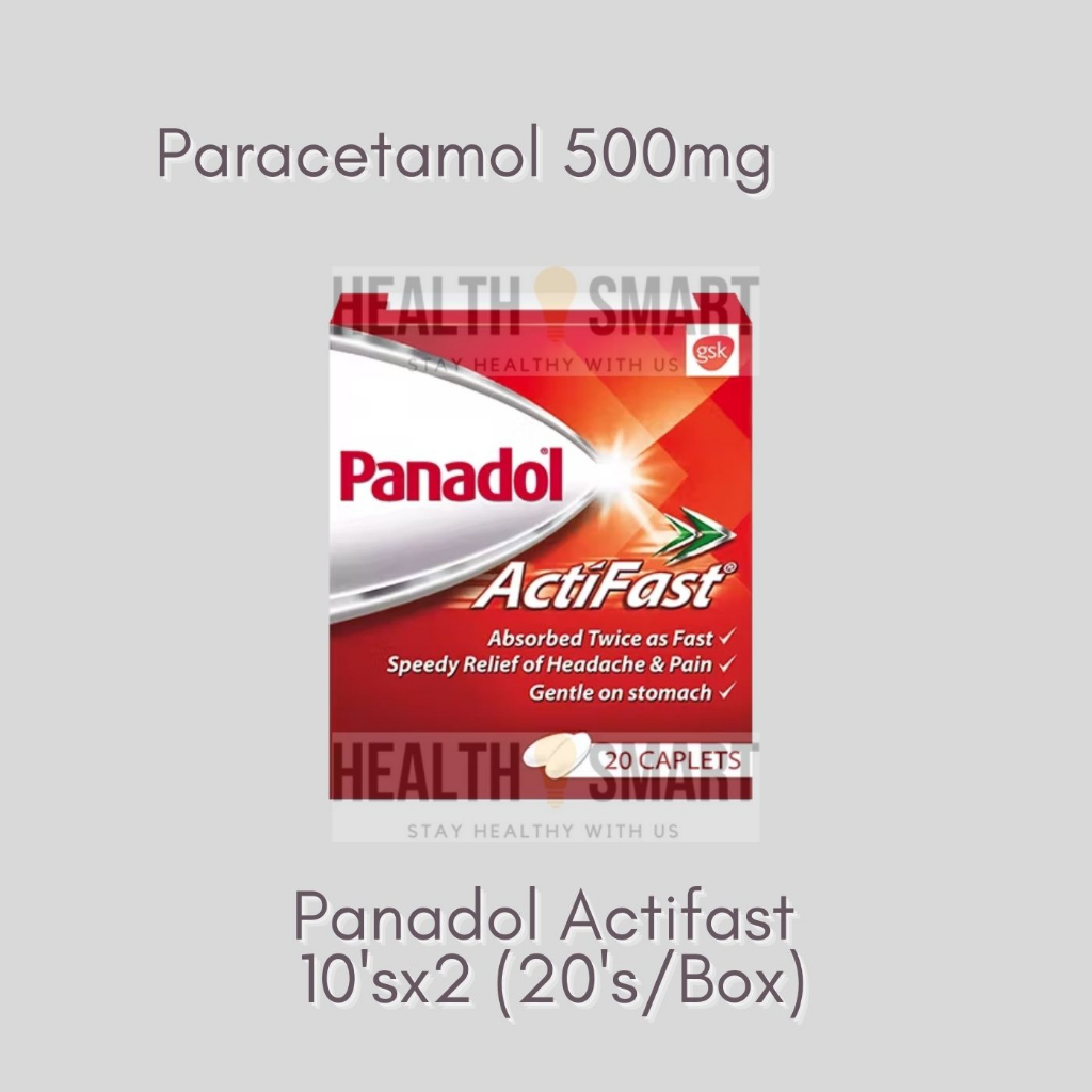 Panadol Regular 10's /Actifast 10's /Panadol Soluble 4's /Panadol Extra ...
