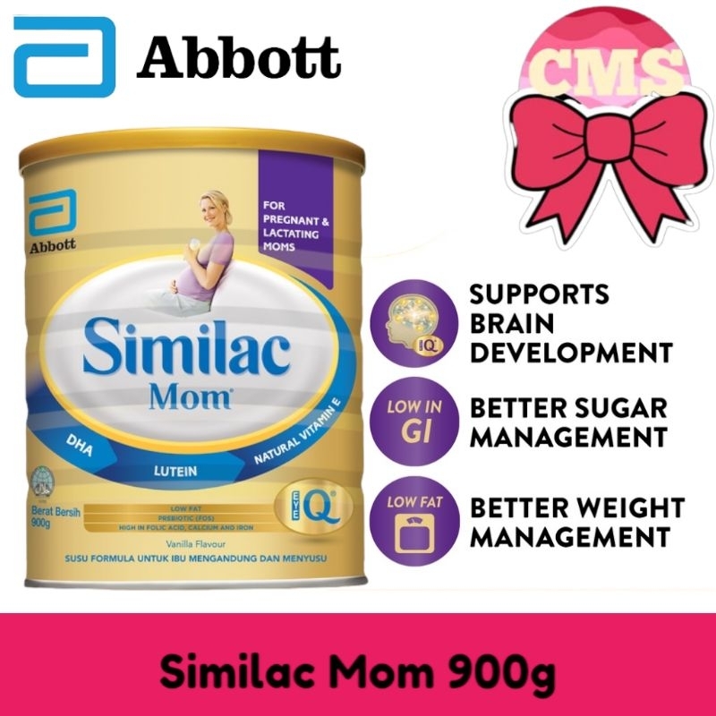 ABBOTT SIMILAC MOM 900g | Shopee Malaysia