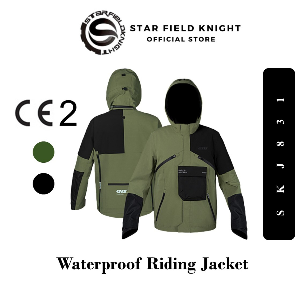 Star Field Knight SKJ831 Riding Jacket Water-Resistant Warm Touring ...