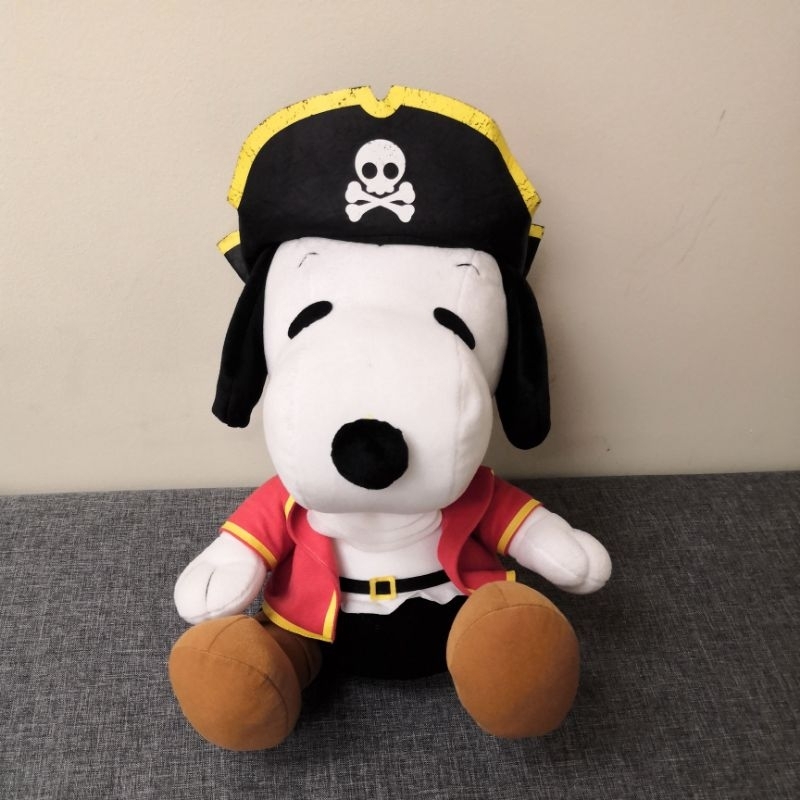 Snoopy Pirate Soft toy (preloved) | Shopee Malaysia