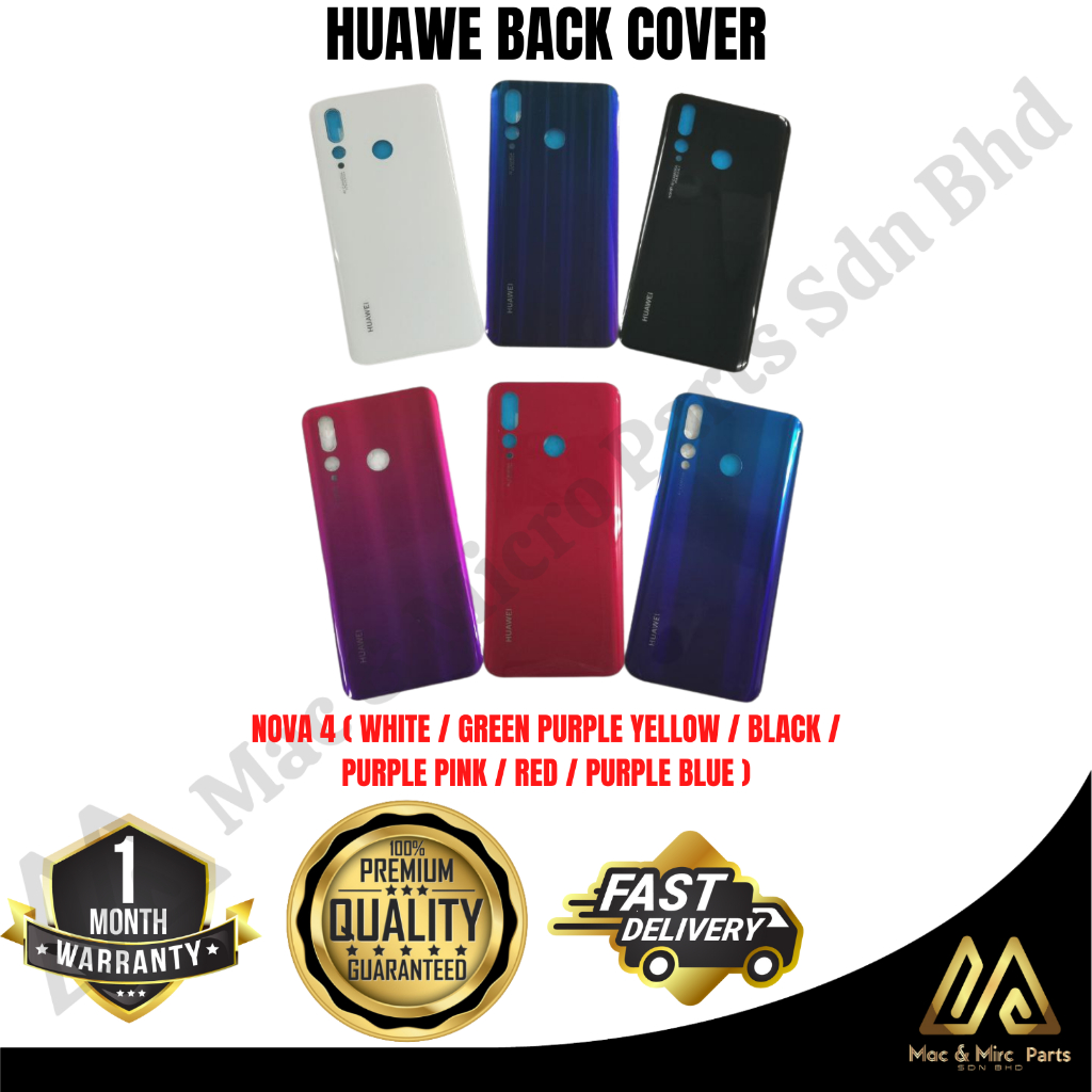 HUAWE NOVA 4 BACK COVER ( READY STOCK ) | Shopee Malaysia