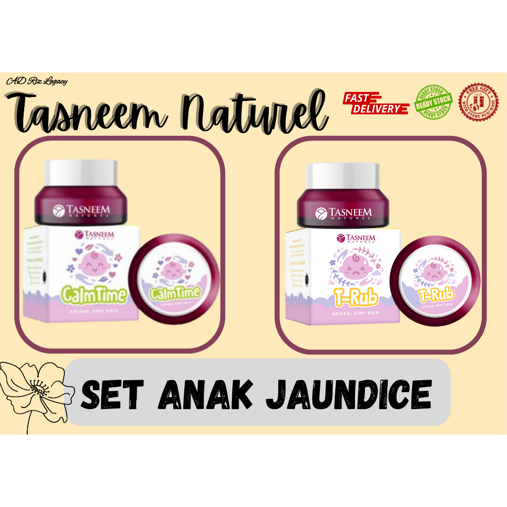 Tasneem Naturel, Balm Bayi, Baby Care, Combo New Born, CalmTime Balm ...