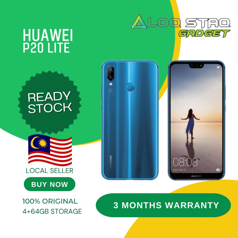 Huawei P20 Lite 5.84Inch FHD+ Display HiSilicon 659 Selfie Phone Gaming ...