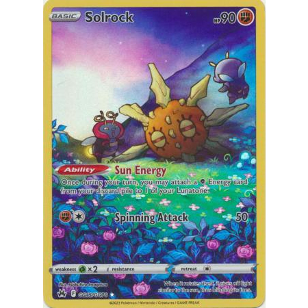 Pokemon TCG Card - Solrock - GG15/GG70 - Holo Rare | Shopee Malaysia