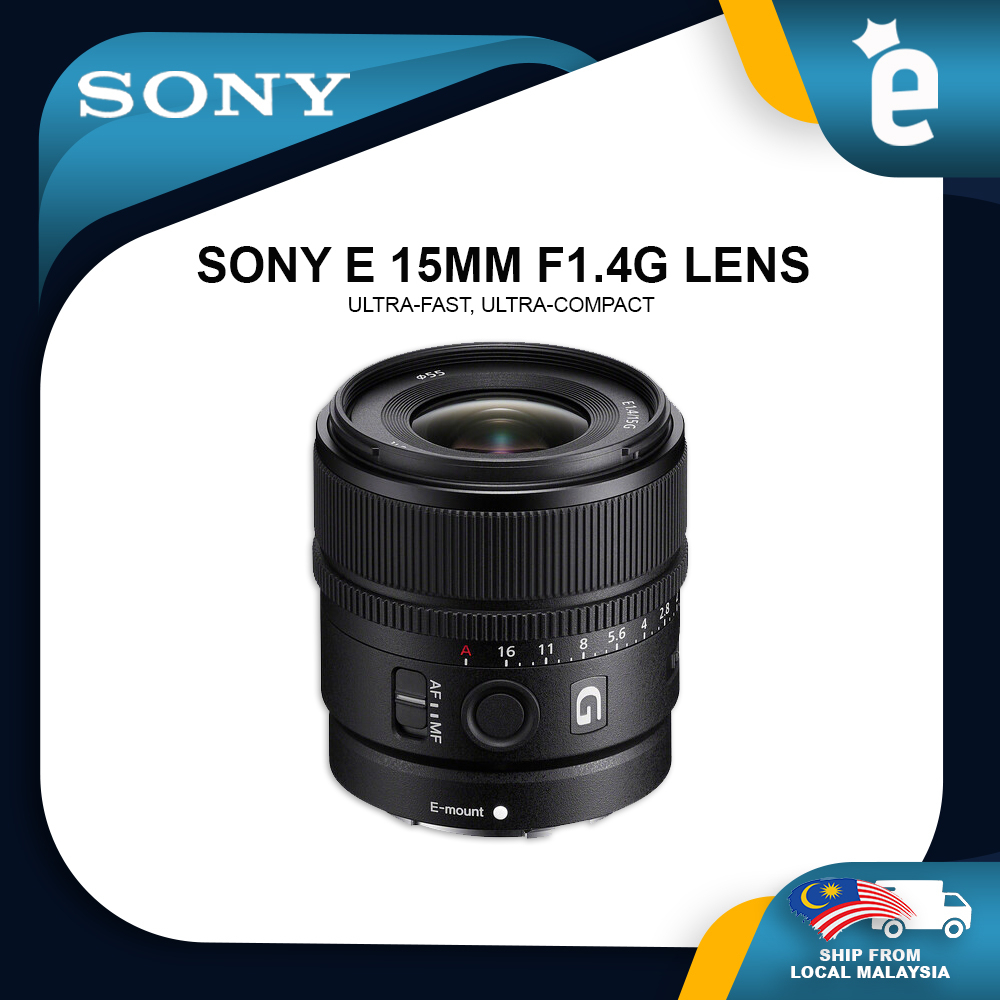 Sony Lens E 15mm F1.4G (SEL15F14G) Sony Lens 15mm F1.4g | Shopee Malaysia