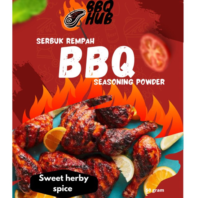 Rempah perapan serbaguna BBQ sweet herby spice ayam kambing daging ...