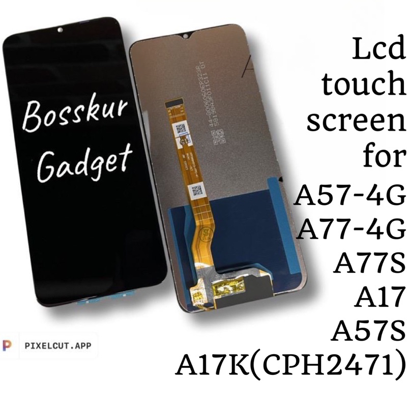 COMPATIBLE FOR OPPO A77 4g 5g / A77S / A57S / K10 / A58 5g / A17 / A17K ...