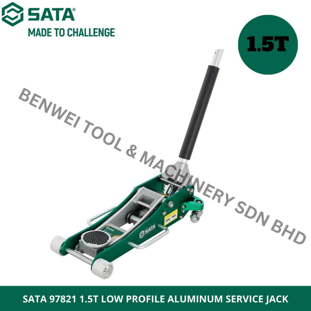 (ND) SATA 97821 1.5T LOW PROFILE ALUMINUM SERVICE JACK / ALUMINIUM ...