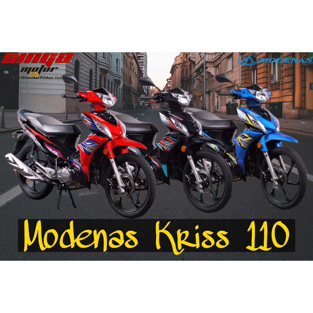 Modenas KRISS MR3 OTR Motorcycle Baharu 110cc Ready Stock Offer ...