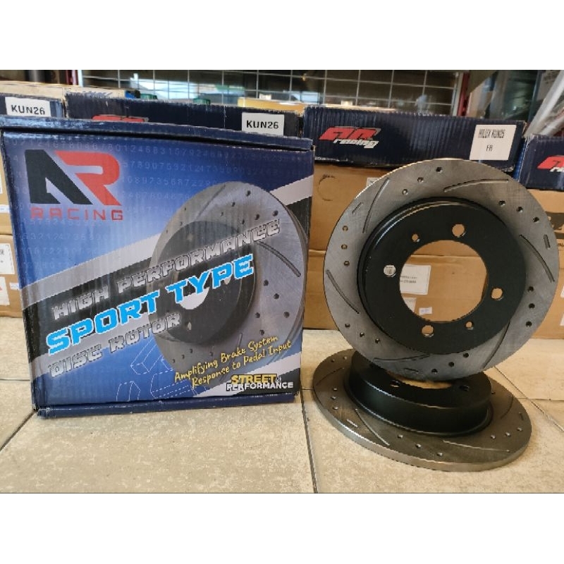 AR Racing Proton Waja 1.6 Rear Sport Type Disc Rotor | Shopee Malaysia