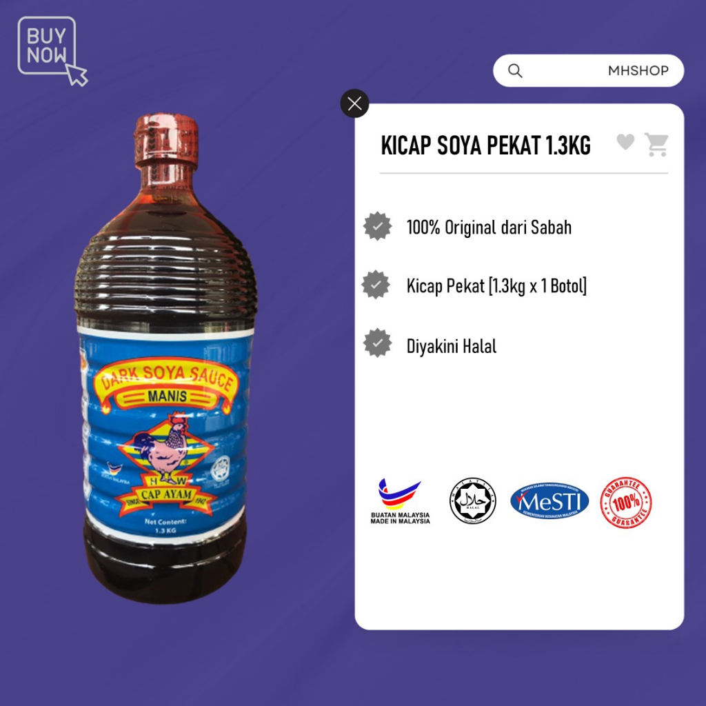 1.3kg | Kicap Sabah | Kicap Cap Ayam | Kicap | Kicap Cap Ayam Sabah ...