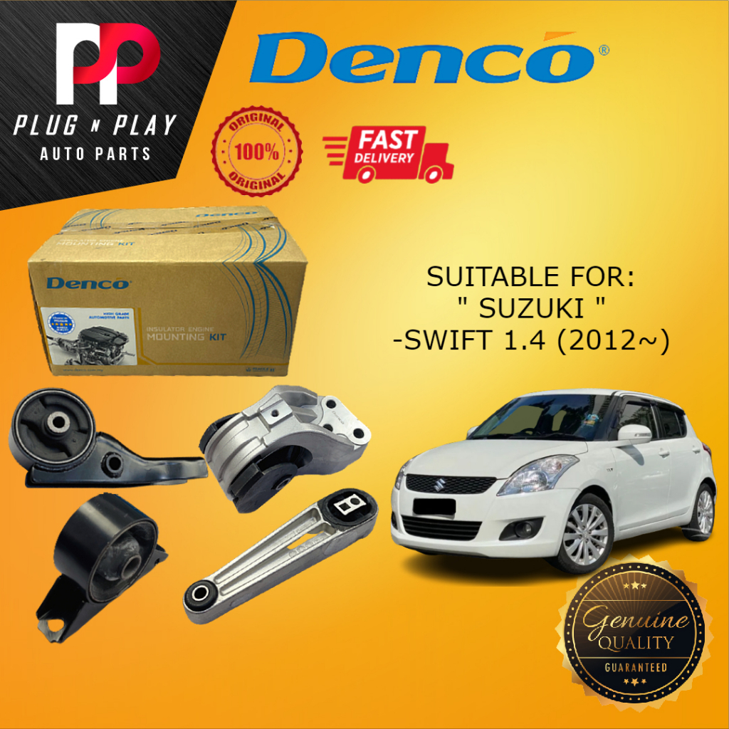 QUALITY DENCO ENGINE MOUNTING SET SUZUKI SWIFT 1.4 (2012~) | Shopee ...