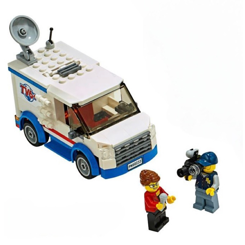 Lego city reporter car include minifigure | Shopee Malaysia
