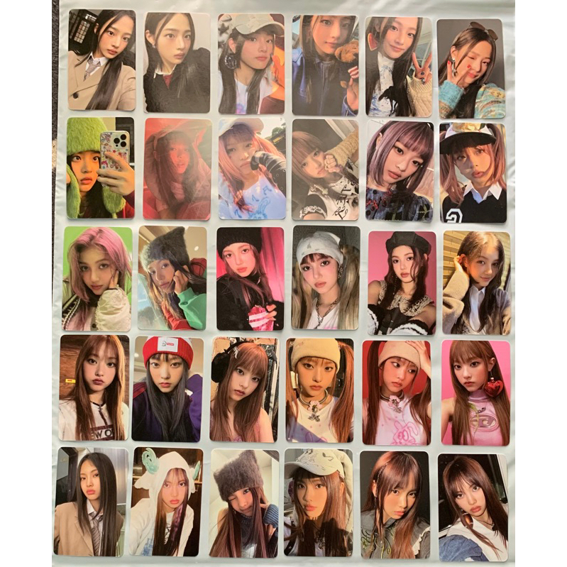 NewJeans OMG 1st Single Album Weverse Album Version Minji Hanni Danielle Haerin Hyein Photocard ...